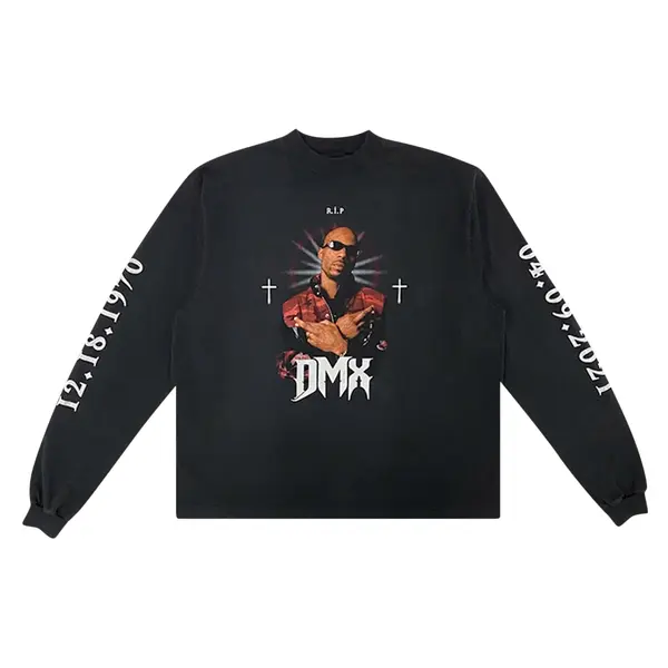 Balenciaga X Yeezy Dmx Tribute Long-sleeve - Black