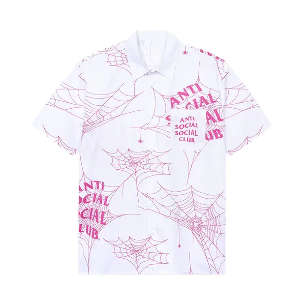 ANTI SOCIAL SOCIAL CLUB Crawling In The Dark Button Up - White