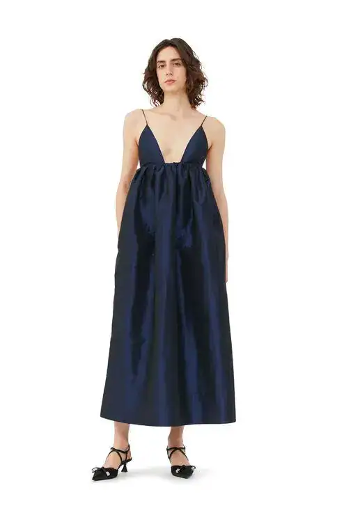 blue dress for baby girl Adrianna Papell main image 1