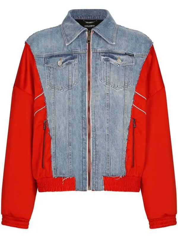 Dolce & Gabbana Panelled Denim Jacket
