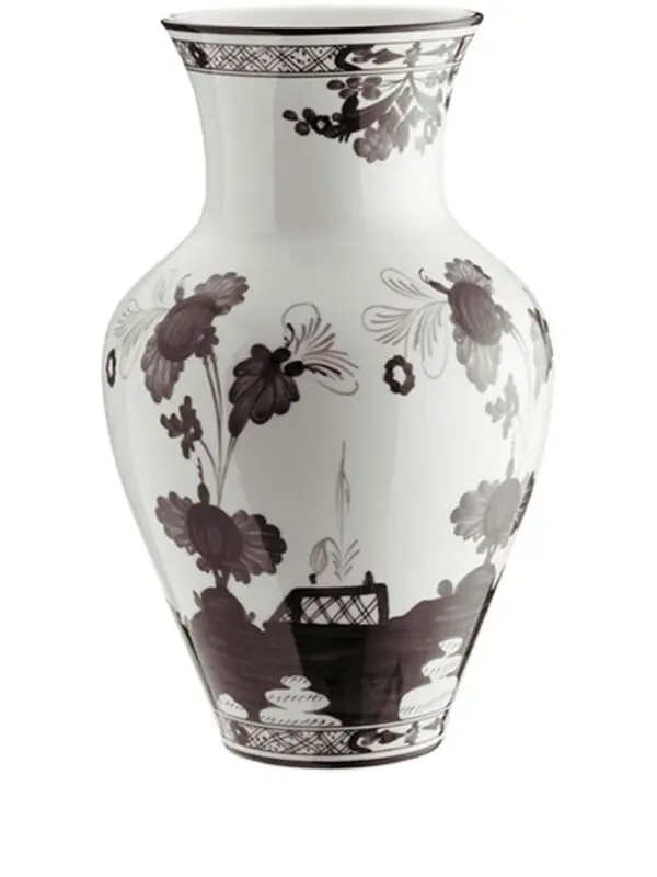 GINORI 1735 Ming Porcelain Vase - White