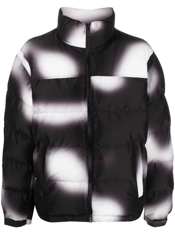 Heron Preston Blurred Puffer Jacket