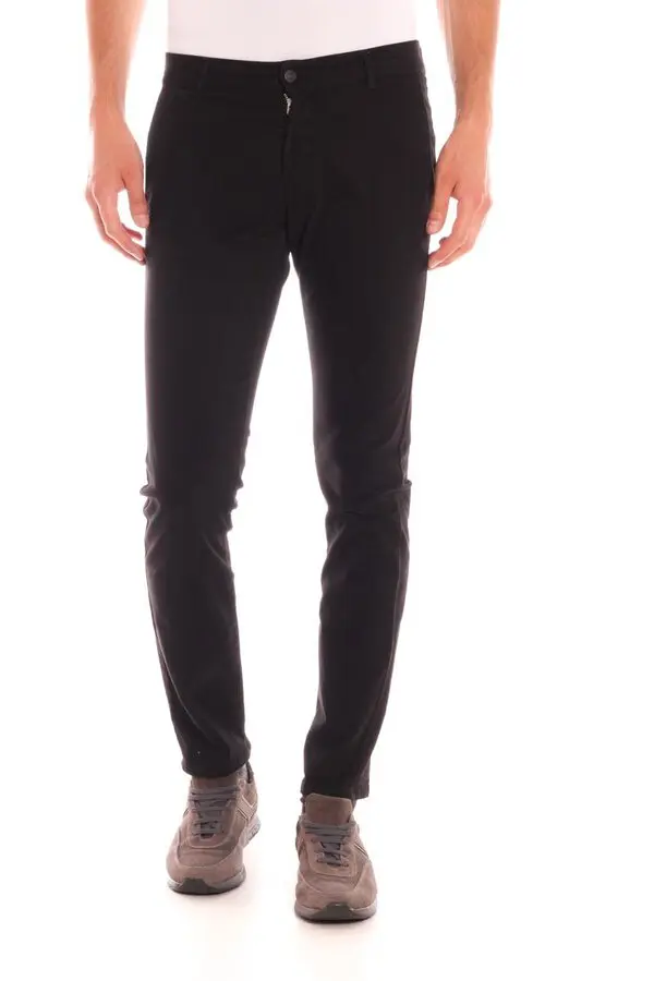 DANIELE ALESSANDRINI Jeans Trouser - Black