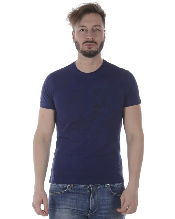 Versace Printed Slim-fit Top