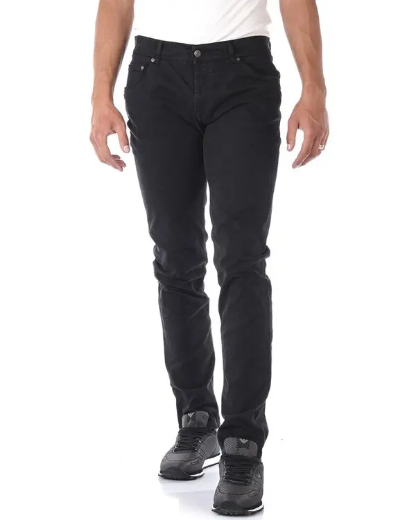 DANIELE ALESSANDRINI Stretch Jeans - Black