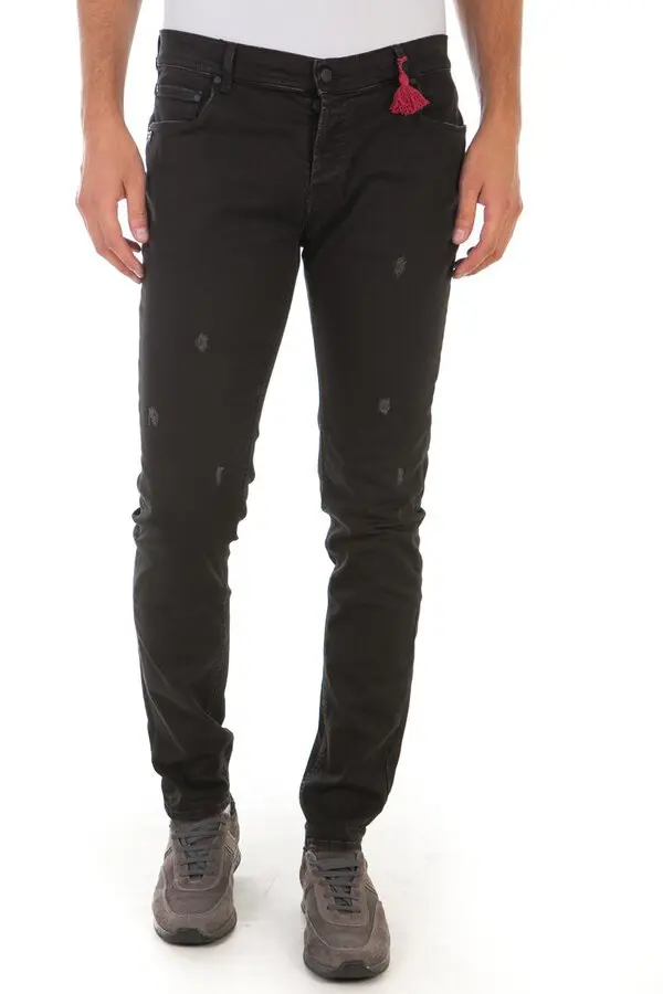 DANIELE ALESSANDRINI Jeans Trouser - Grey