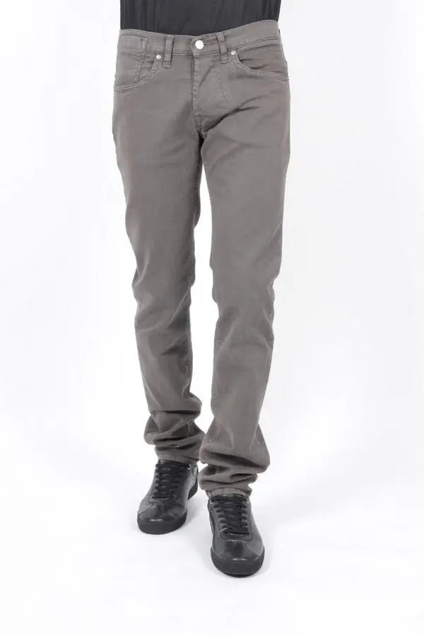 DANIELE ALESSANDRINI Jeans Trouser - Brown