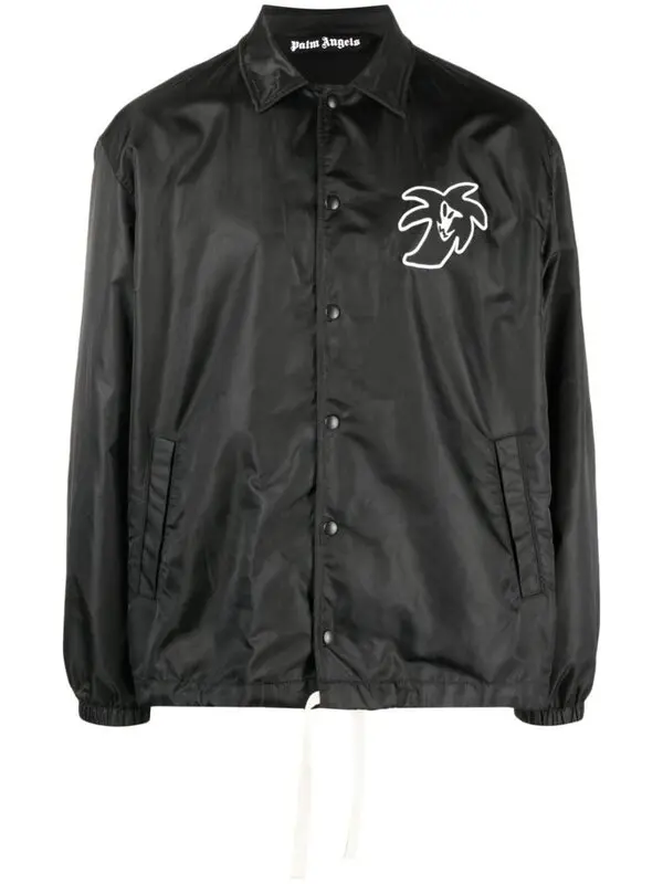 Palm Angels Printed Coach Jacket