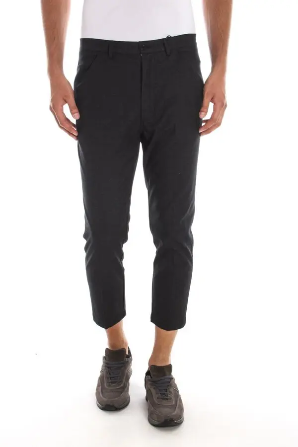 DANIELE ALESSANDRINI Zeta 500 Trousers - Black