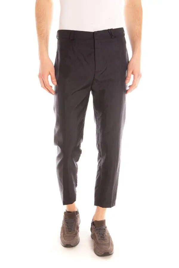 DANIELE ALESSANDRINI Trousers - Blue