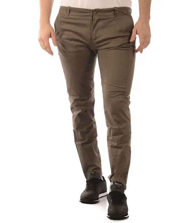DANIELE ALESSANDRINI Bruschetta Pants 95 - Brown