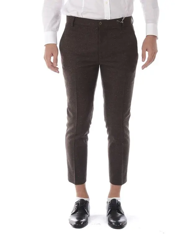 DANIELE ALESSANDRINI Jeans Trouser - Brown