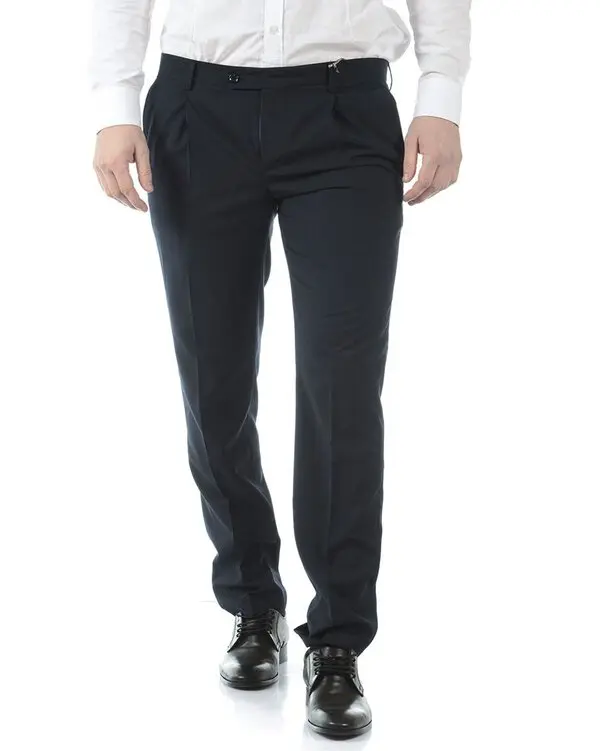 DANIELE ALESSANDRINI Straight Leg Trousers - Blue