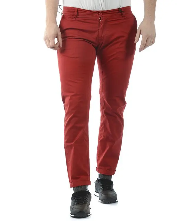 DANIELE ALESSANDRINI Trousers Jeans - Red