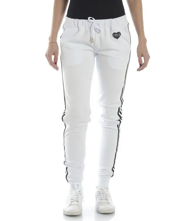 I'M C COUTURE Cotton-elastane Blend Pants