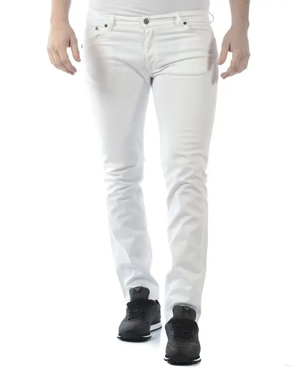 DANIELE ALESSANDRINI Jeans Trouser - White