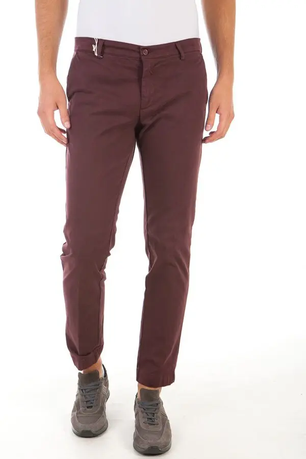 DANIELE ALESSANDRINI Jeans Trouser - Purple