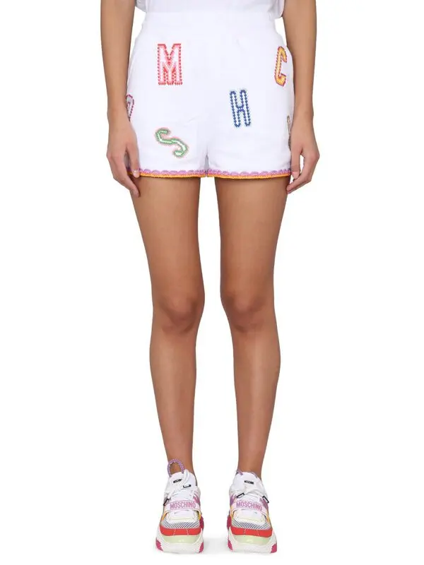 Moschino Logo Bermuda Shorts