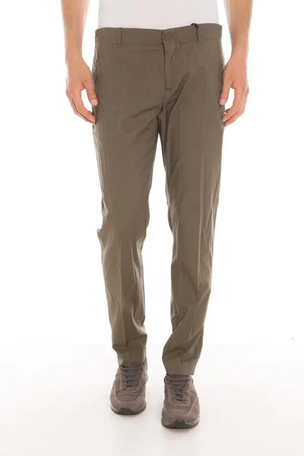 DANIELE ALESSANDRINI Jeans Trouser Italo Pants - Green