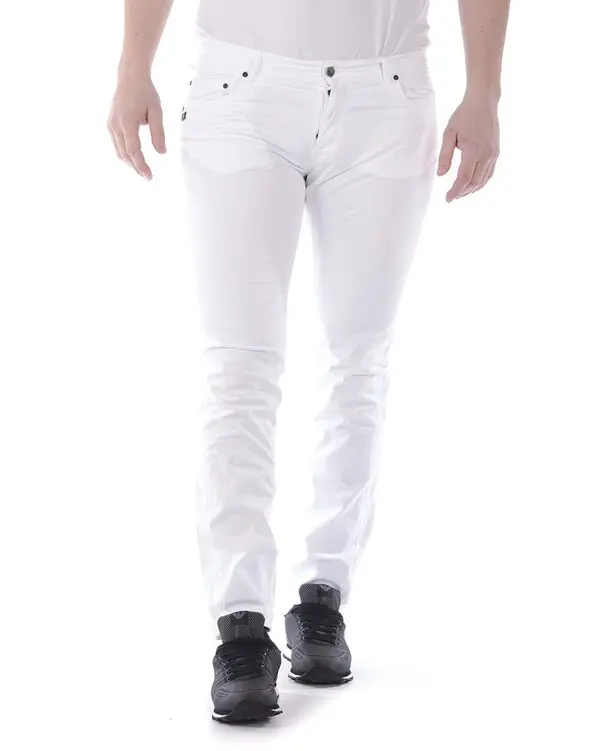 DANIELE ALESSANDRINI Jeans Trouser - White