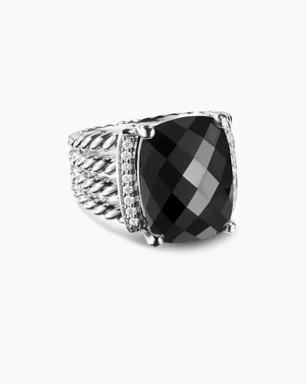 David Yurman Wheaton Ring With And Diamonds