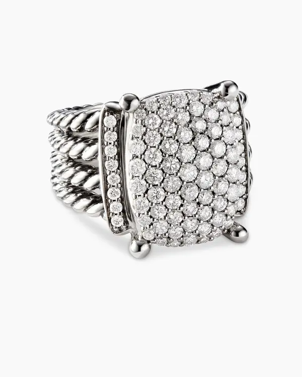 David Yurman Wheaton® Ring With Diamonds - Diamond