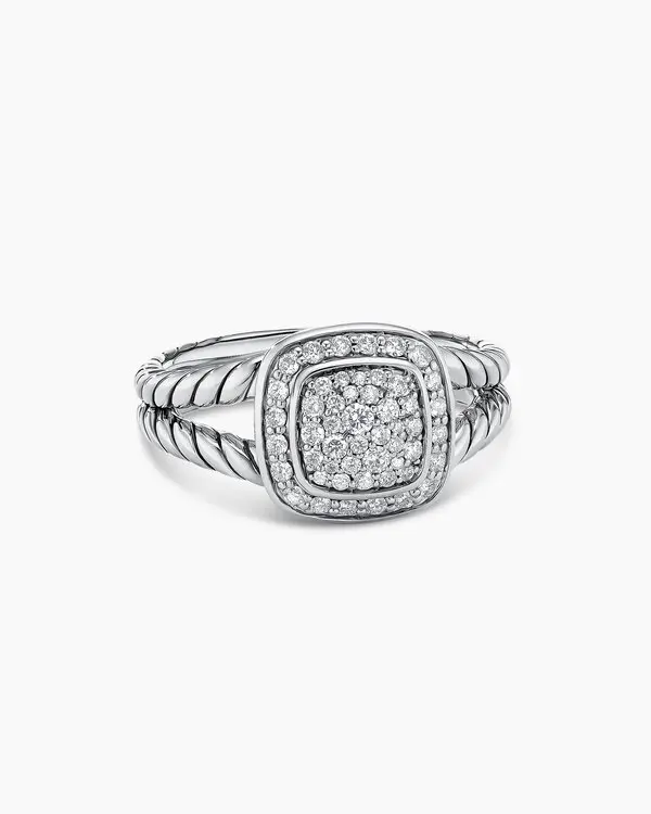 David Yurman Petite Albion® Ring With Pavé Diamonds