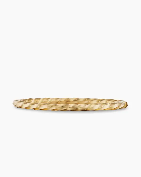 David Yurman Cable Edge Bangle - 18k Gold Recycled
