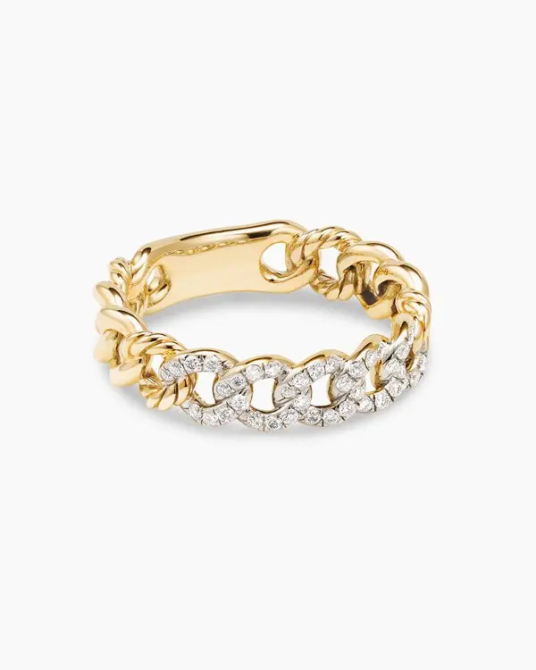 David Yurman Belmont Curb Link Band Ring