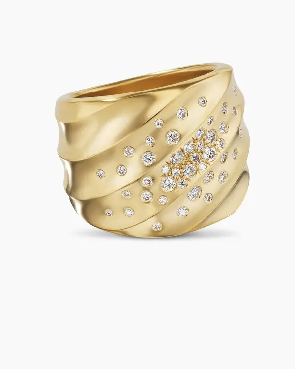 David Yurman Cable Edge® Saddle Ring