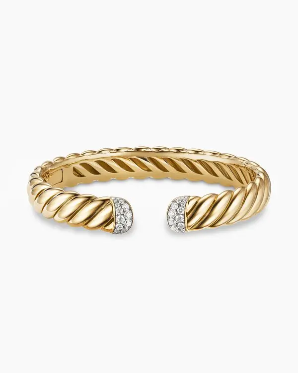 David Yurman Sculpted Cable Cuff Bracelet