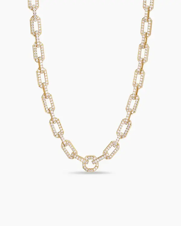 David Yurman Pavé Chain Necklace - Diamond