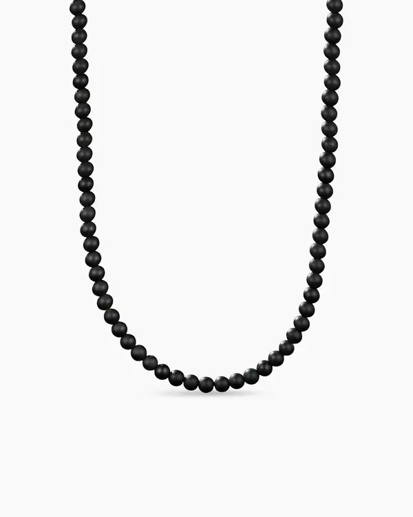 David Yurman Spiritual Beads Necklace - Black Onyx
