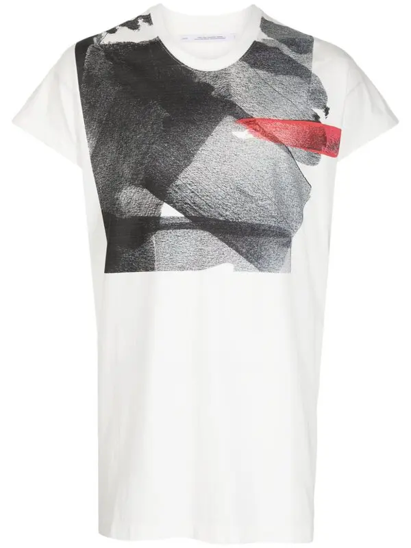 JULIUS Graphic-print Cotton T-shirt