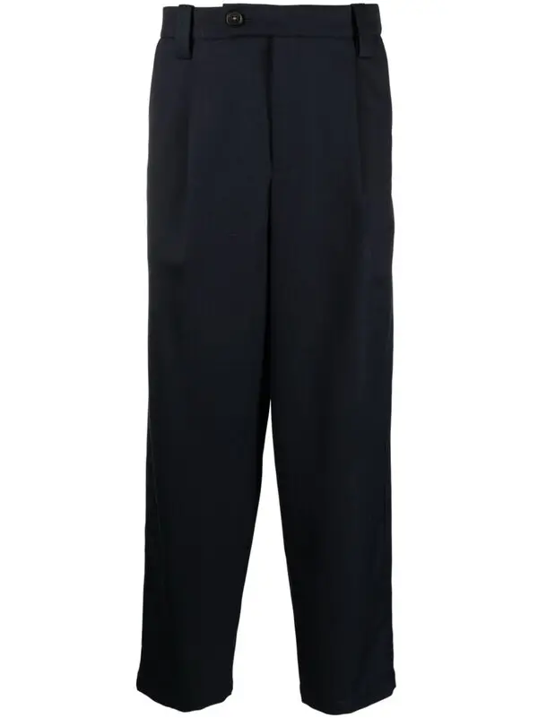 A.p.c. Renato Pleated Wool Trousers