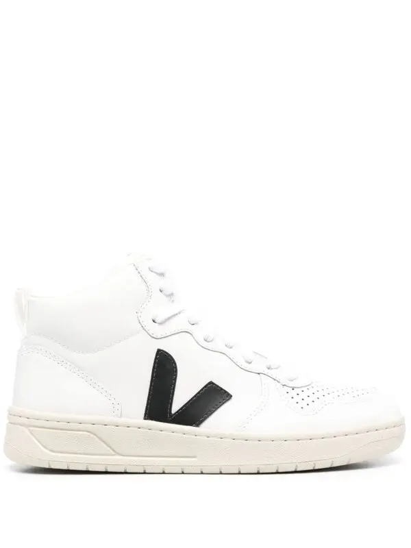 VEJA V-10 High-top Sneakers - White