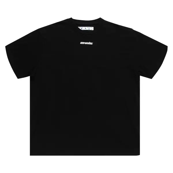 Off-White Marker Short-sleeve Over Tee /blue - Black