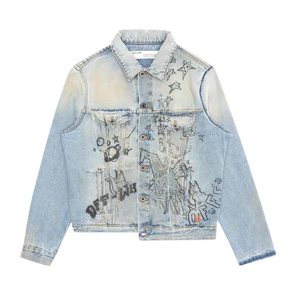 Off-White Wizard Slim Deconstructed Jacket