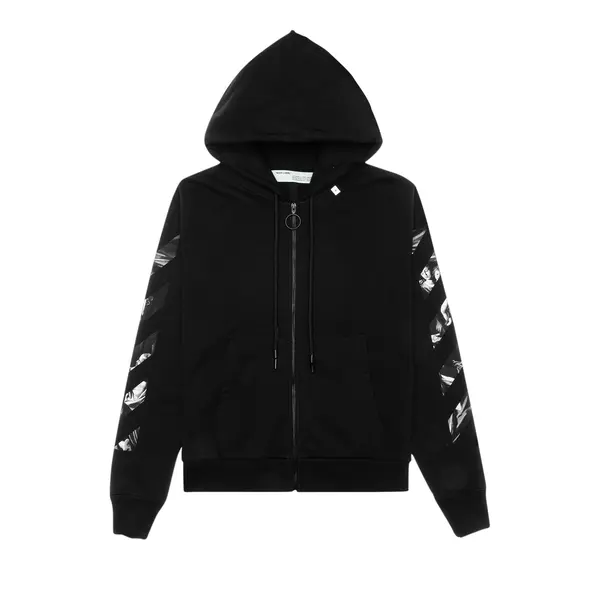 Off-White Caravaggio Square Slim Zip Hoodie