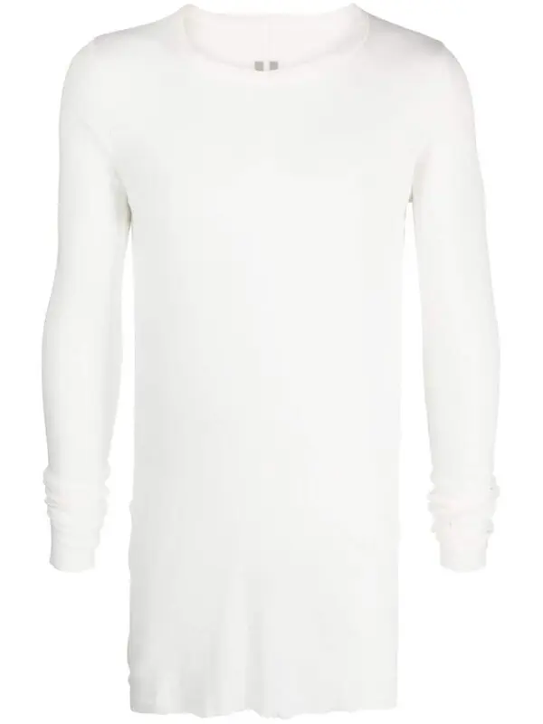 Rick Owens Long-sleeve Fine-ribbed T-shirt