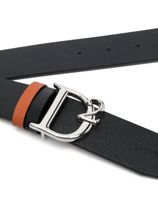 Dsquared2 Statement-buckle Leather Belt