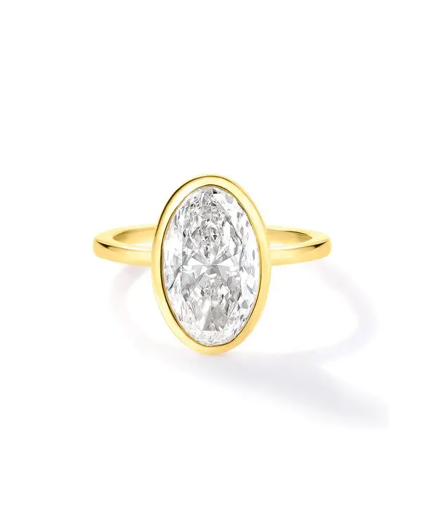 BRIDAL 2.50 Carat Oval Natural Diamond Ring