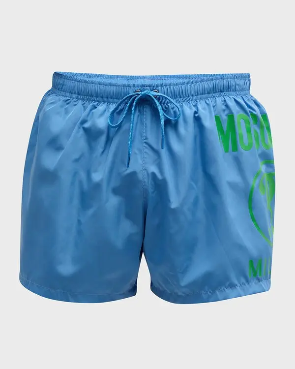Moschino Swim Shorts With Side Logo