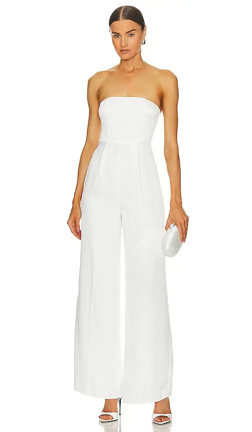 LOVERS AND FRIENDS Cambri Jumpsuit - Ivory White