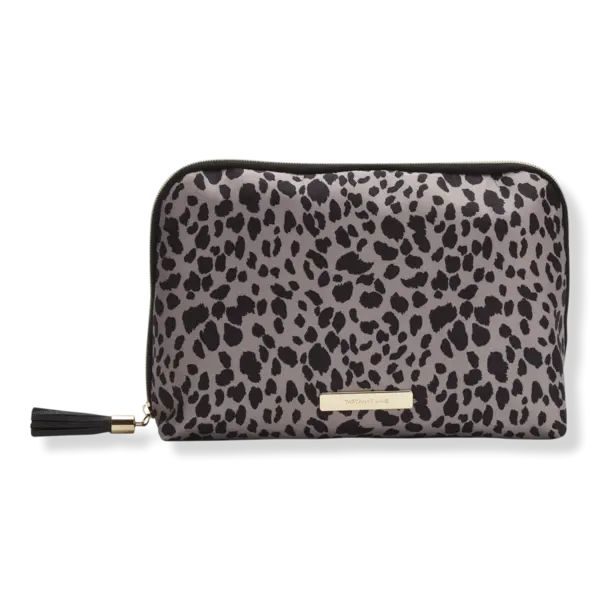 TARTAN + TWINE Cheetah Charm Beauty Clutch
