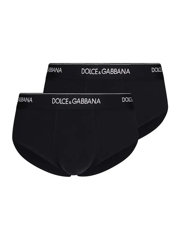 Dolce & Gabbana 2-pack Brando Briefs Set - Black | Editorialist