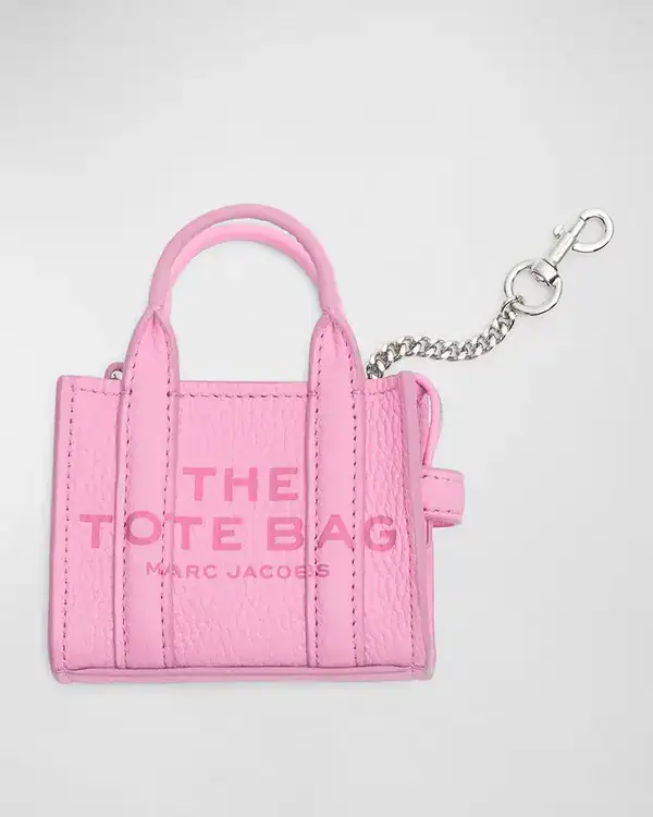 Marc Jacobs The Nano Tote Bag Charm - Black | Editorialist