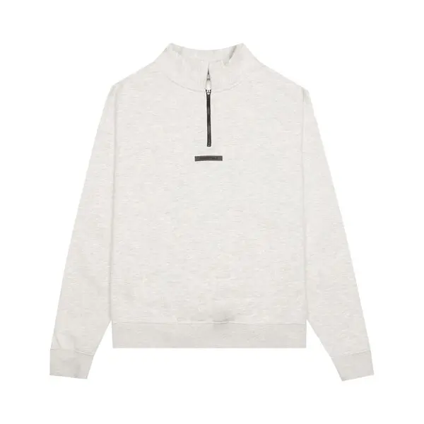 Fear Of God Mockneck Halfzip Sweatshirt - Tan