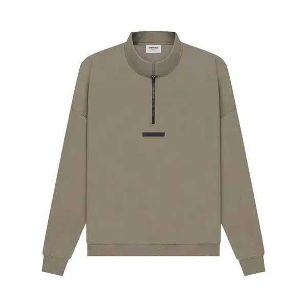 Fear Of God Mockneck Half Zip - Tan