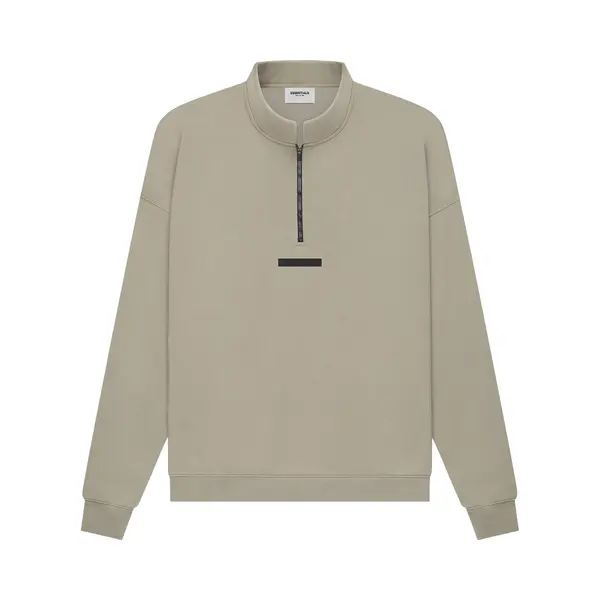 Fear Of God Mockneck Half Zip - Green